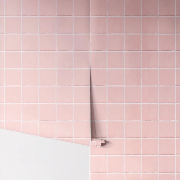 milton and king | Wall Decor | Milton King Kemra Pink Tiles Wallpaper ...